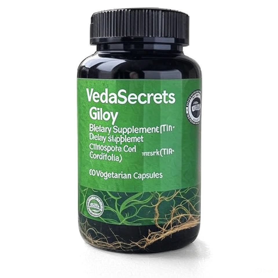 organic Giloy dietary supplement capsules