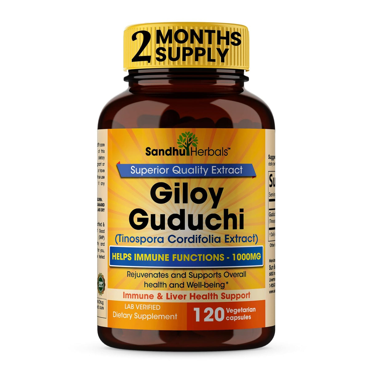 organic giloy powder capsules
