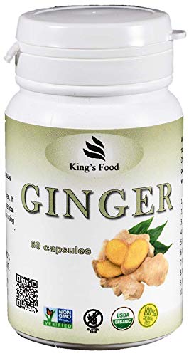 organic ginger capsules for wellness