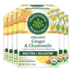 organic ginger chamomile herbal tea