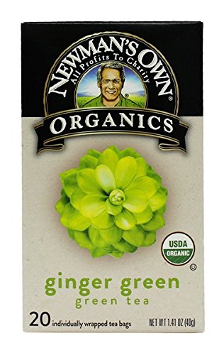 organic ginger green tea bags