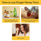 organic ginger honey for digestion