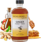 organic ginger honey tonic syrup