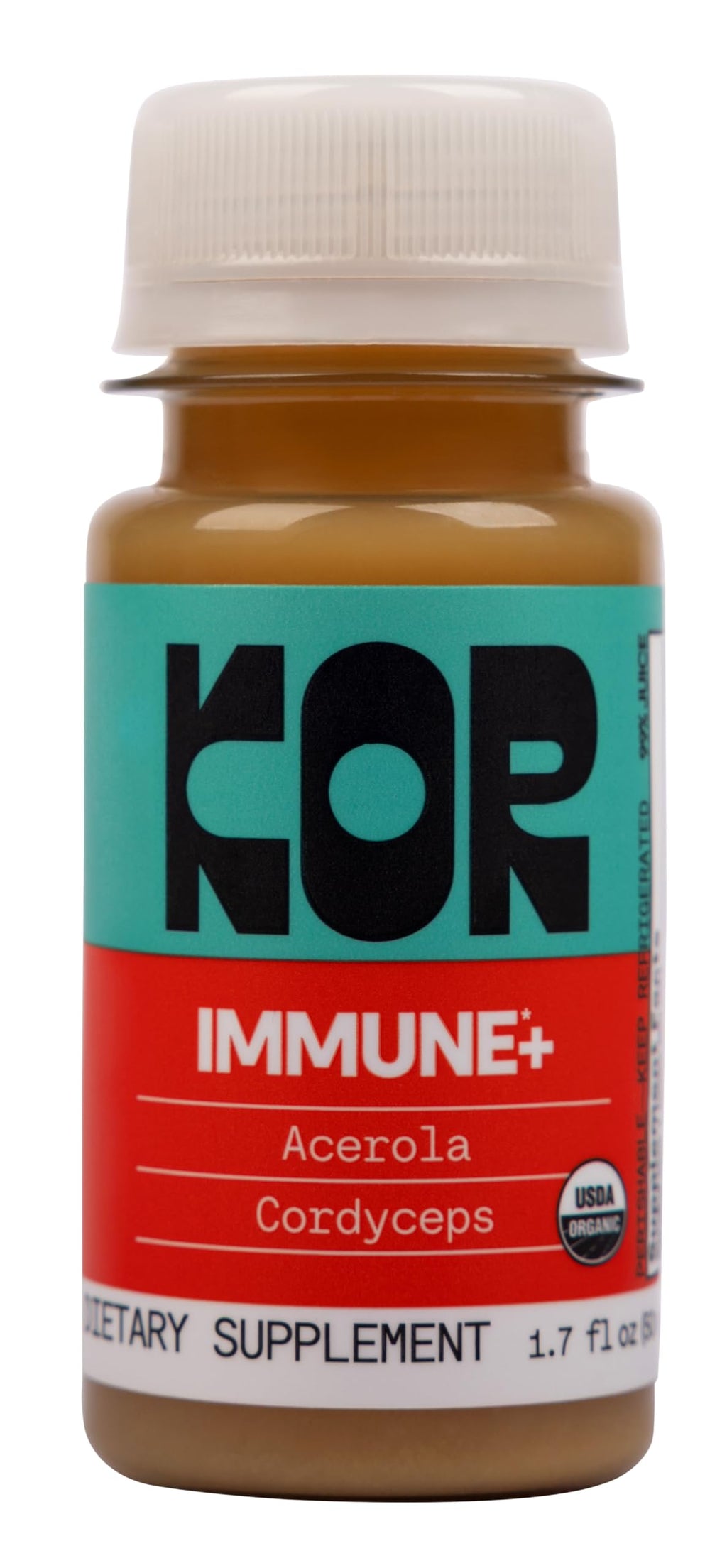 organic ginger immune support shot