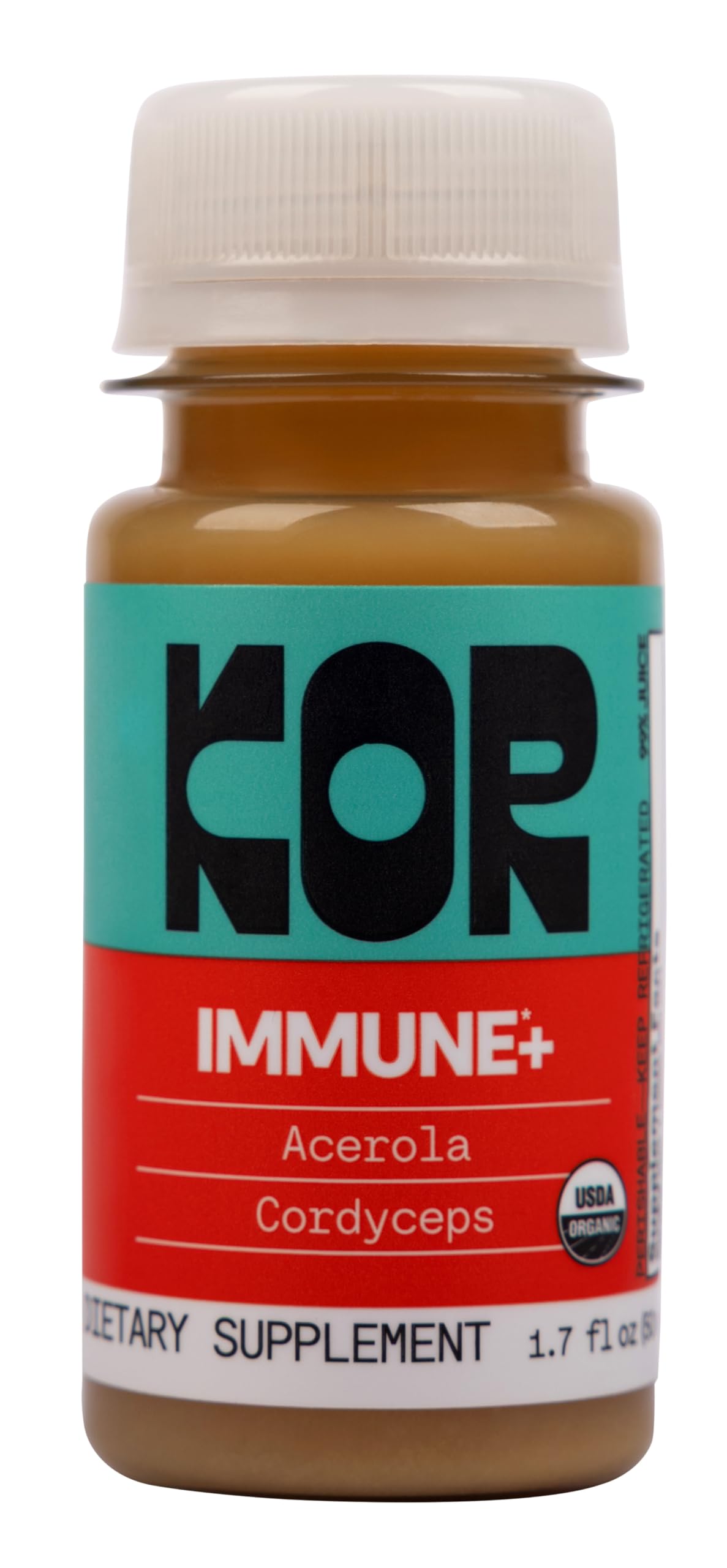 organic ginger immune support shot