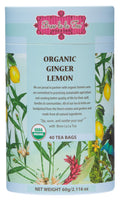 organic ginger lemon green tea