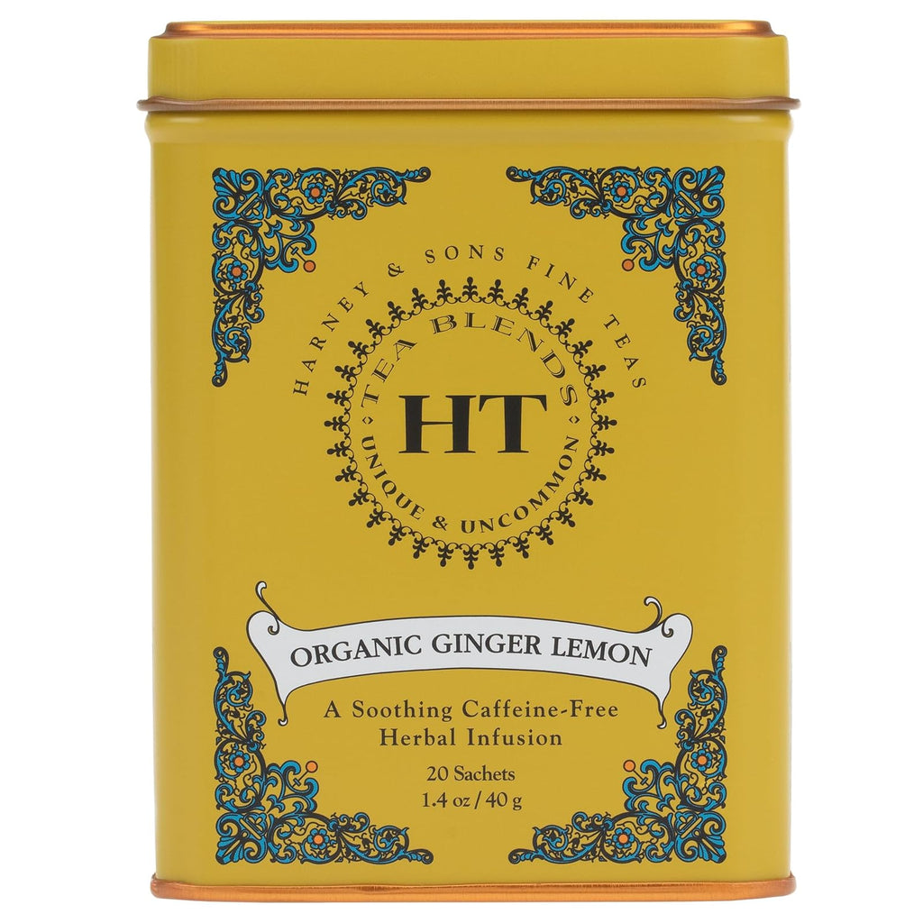 organic ginger lemon herbal tea