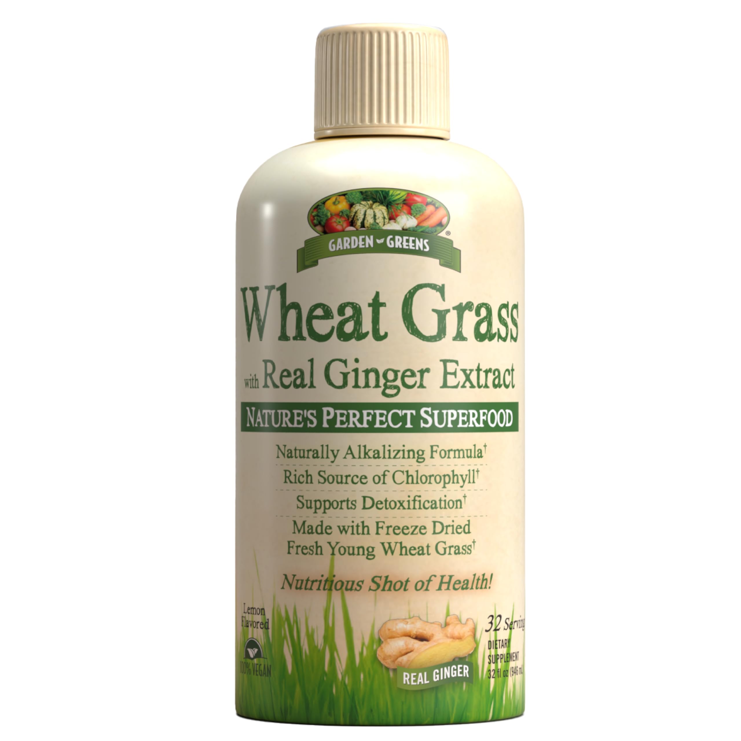 organic ginger liquid supplement