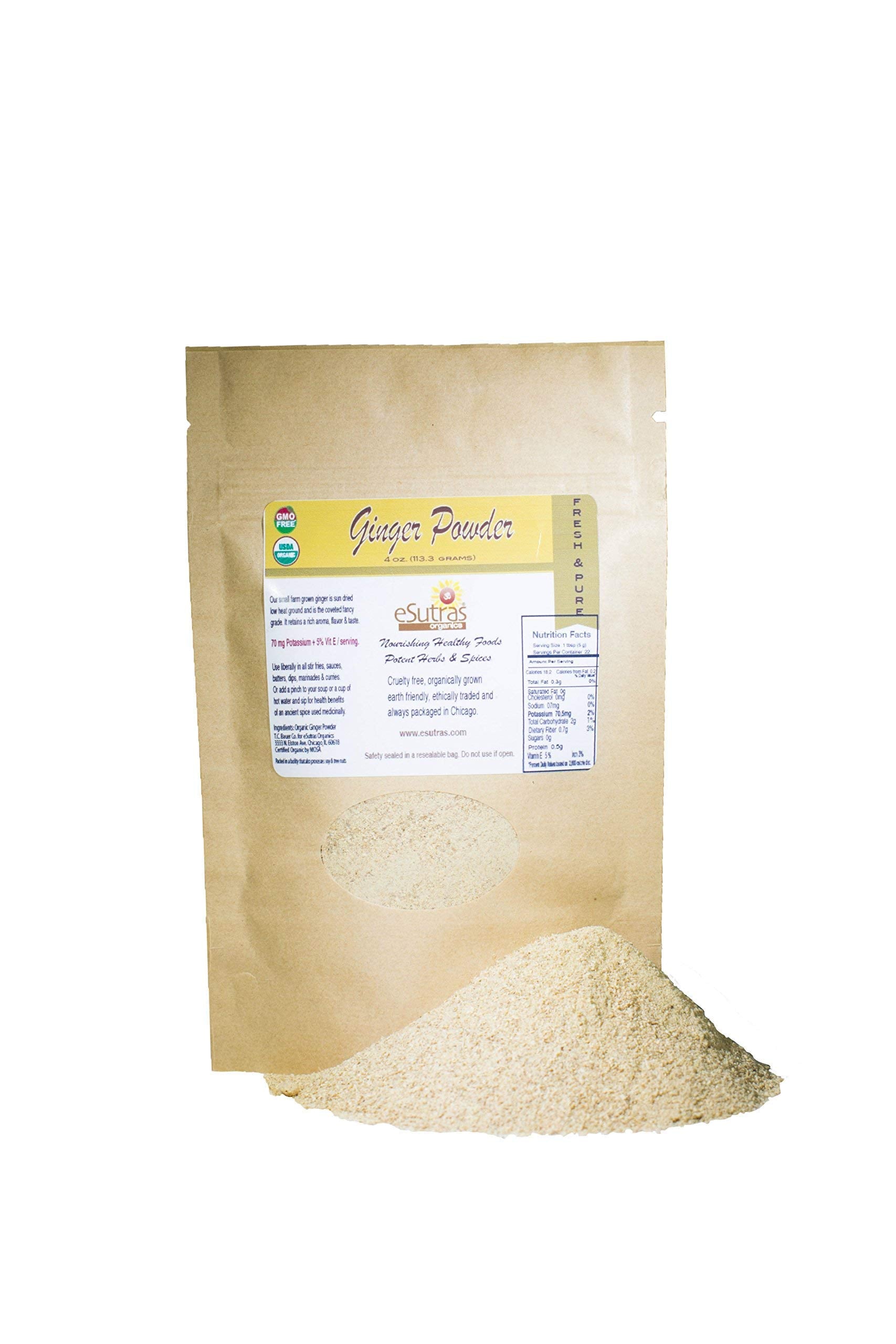 organic ginger powder for tea