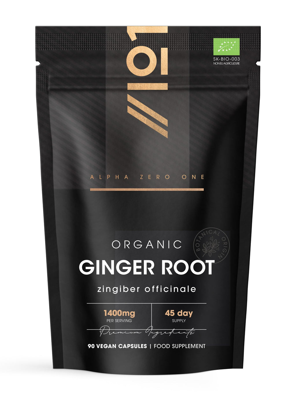 organic ginger root capsules benefits