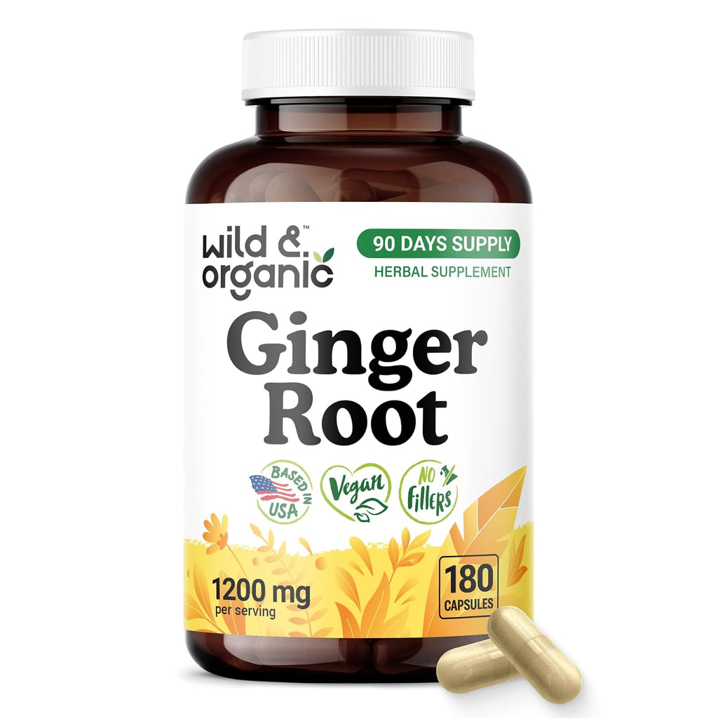 organic ginger root capsules