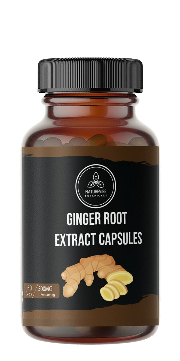 organic ginger root extract capsules