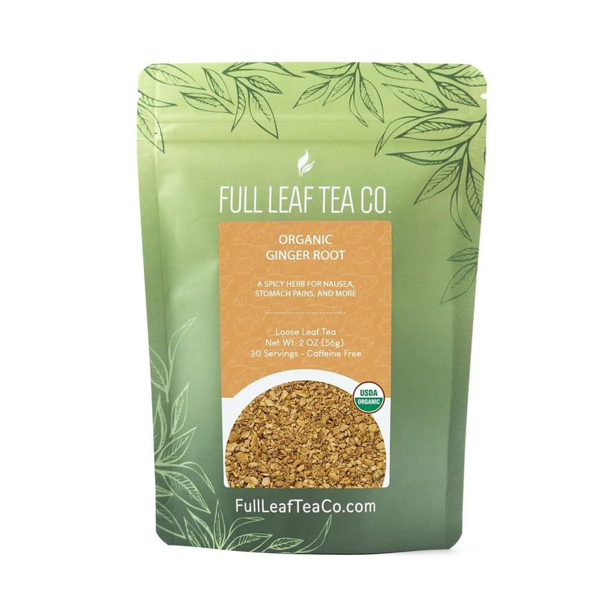 organic ginger root tea bag