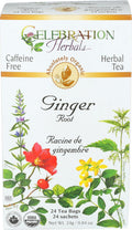 organic ginger root tea bags