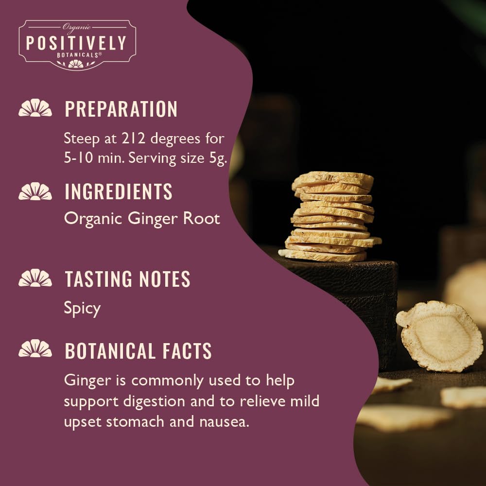 organic ginger root tea for wellness