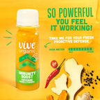 Organic ginger shot for health