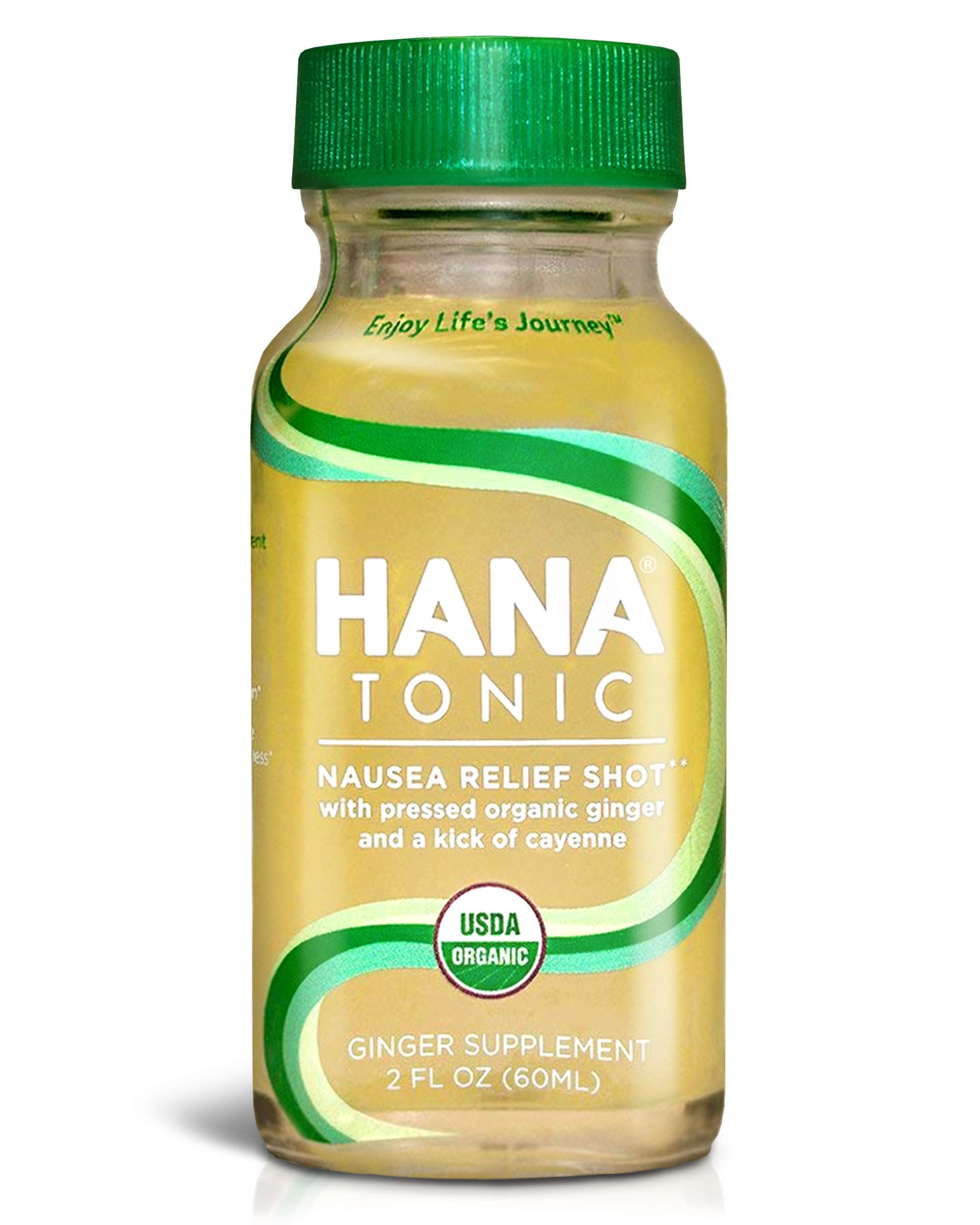 organic ginger shot for nausea relief