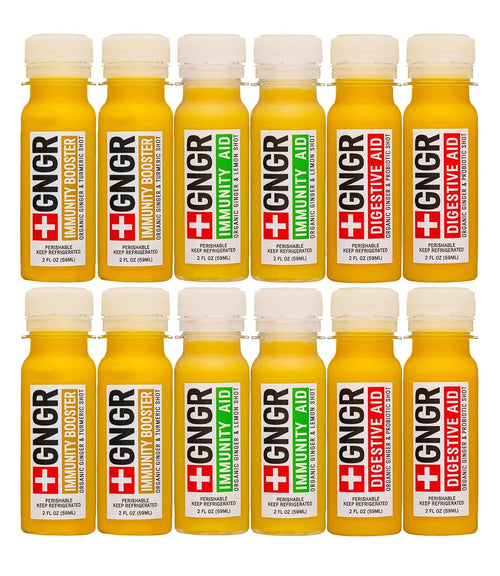 organic ginger shots variety pack