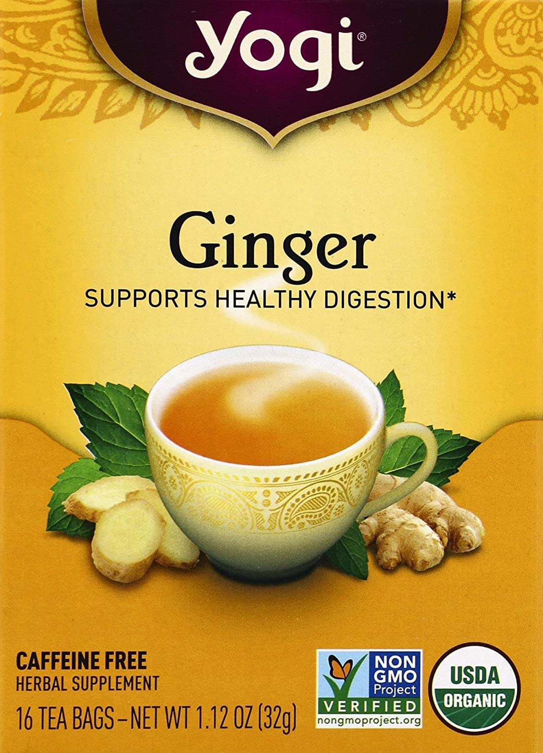 organic ginger tea bags