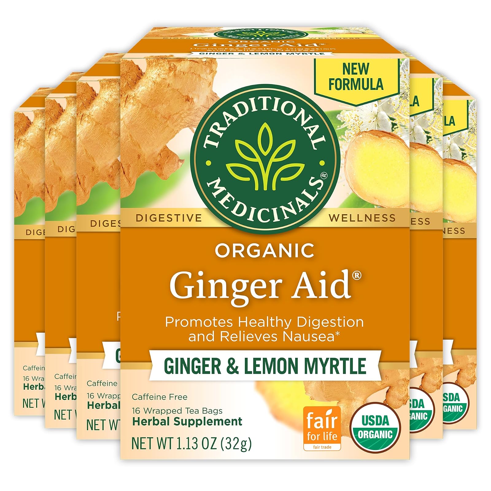 organic ginger tea bags