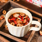 Organic ginger tea for digestive health