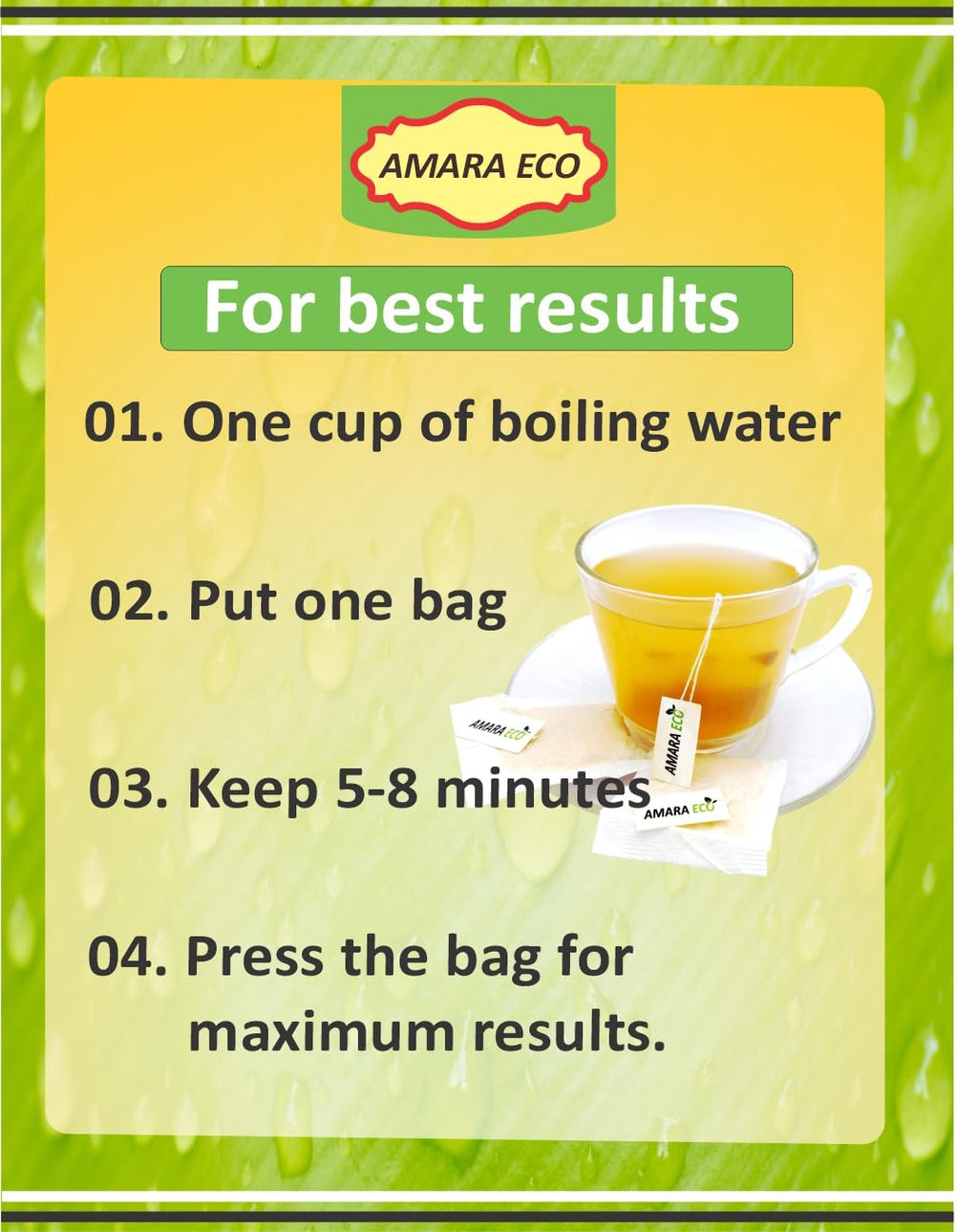 organic ginger tea for vitality