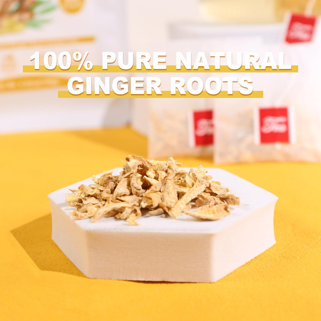 organic ginger tea for wellness