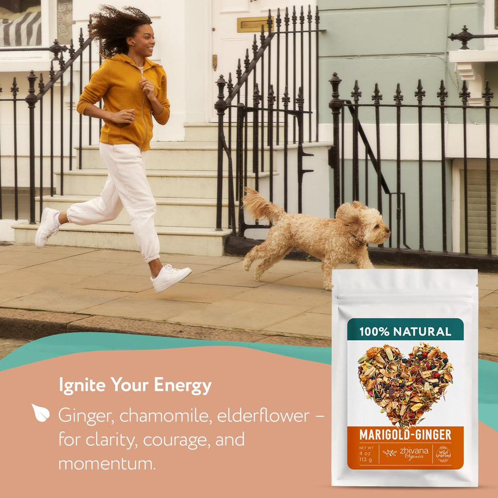 organic ginger tea for wellness
