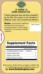 organic ginger tea for wellness