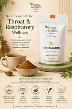 Organic ginger tea ingredient Chitharathai
