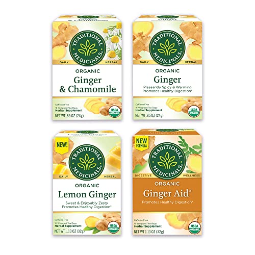 organic ginger tea variety pack