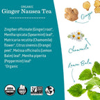 organic ginger tea with calming properties