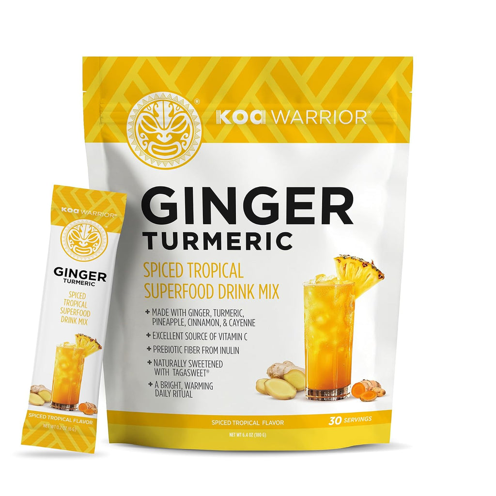 organic ginger turmeric drink mix