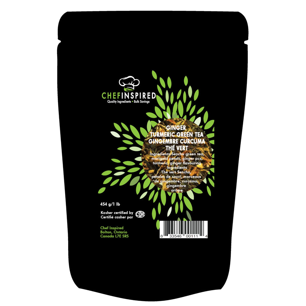 organic ginger turmeric tea blend