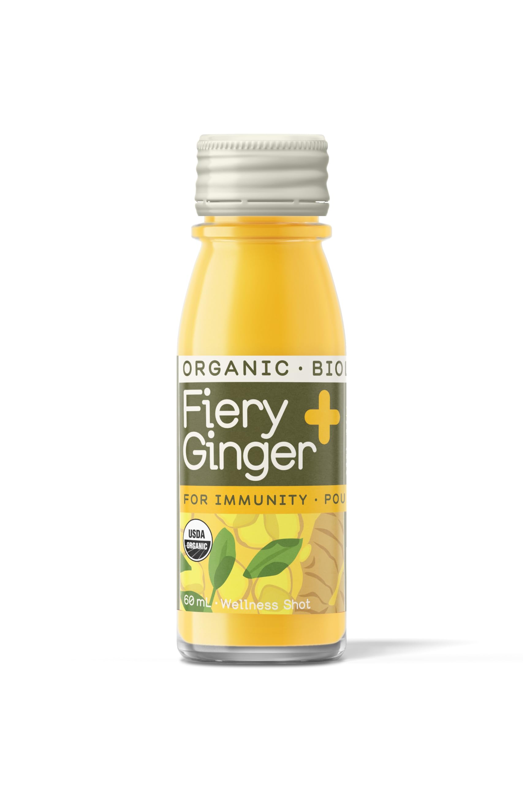 organic ginger wellness shots