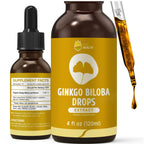 organic ginkgo biloba drops for wellness