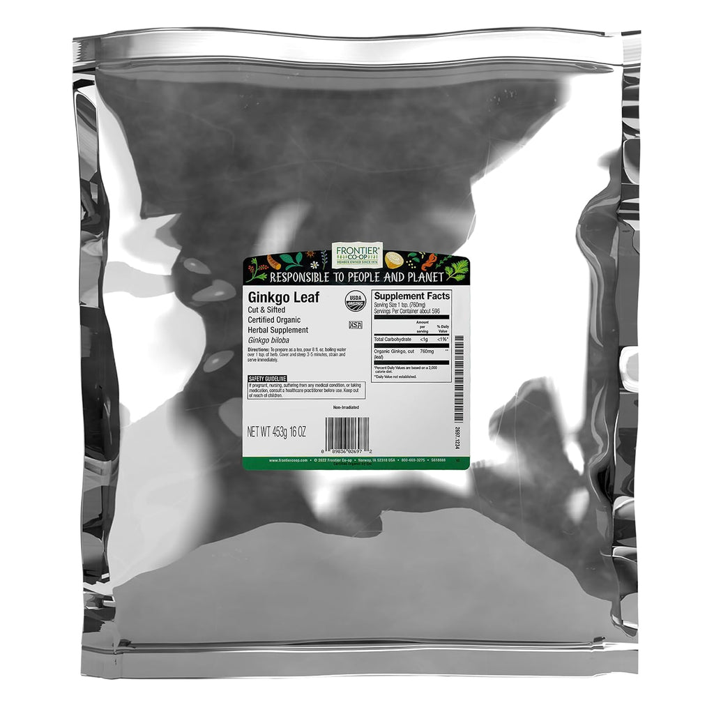 organic ginkgo biloba leaf benefits