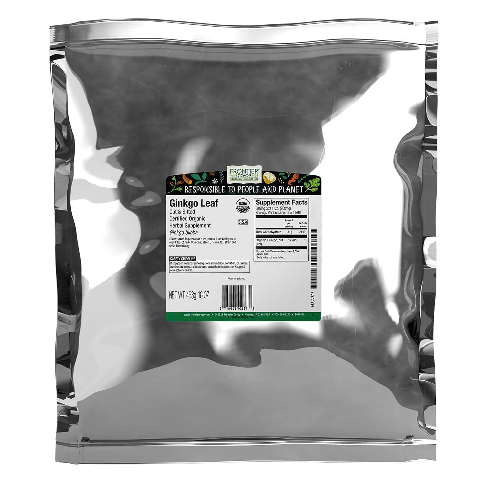 organic ginkgo biloba leaf benefits