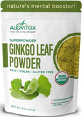 organic ginkgo biloba leaf powder