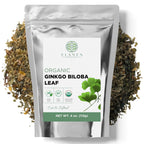 organic ginkgo biloba leaves for wellness