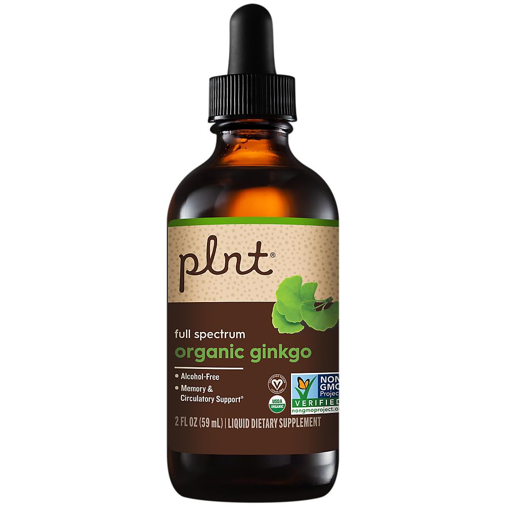 organic ginkgo biloba liquid supplement