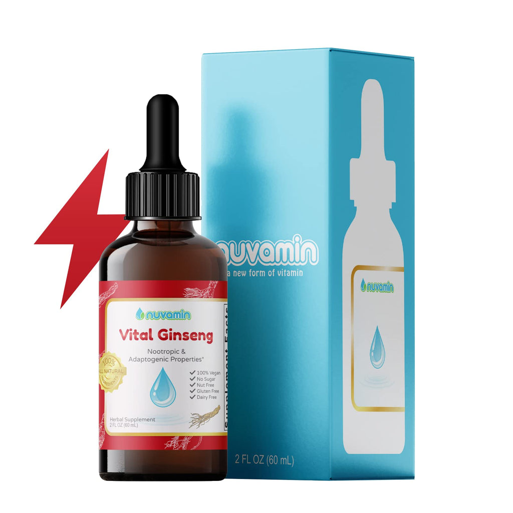 organic ginseng drops for vitality