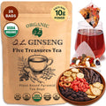 organic ginseng herbal tea bags