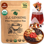 organic ginseng herbal tea bags
