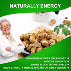 organic ginseng slices for immune support
