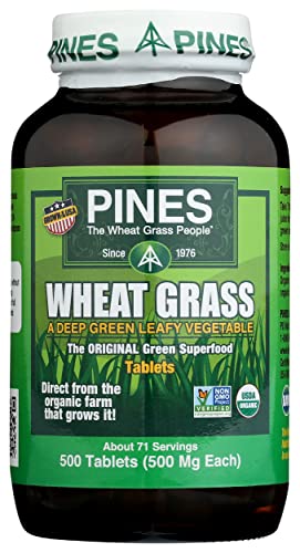 organic gluten free wheat grass tablets