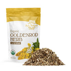 organic goldenrod herb for herbal tea