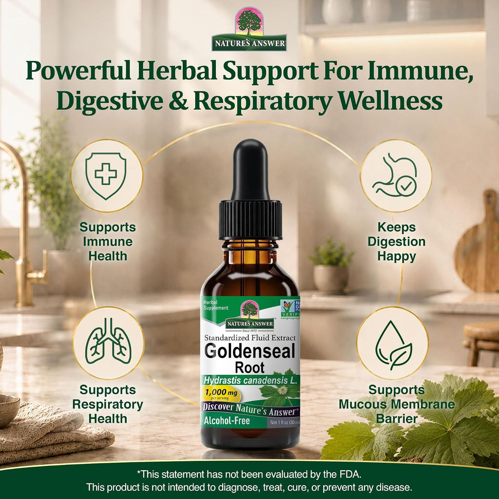 Organic Goldenseal for immune support