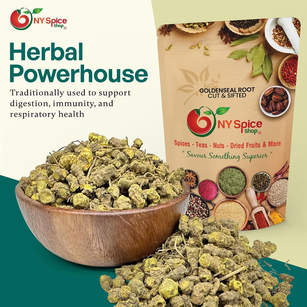 organic goldenseal root for immune support