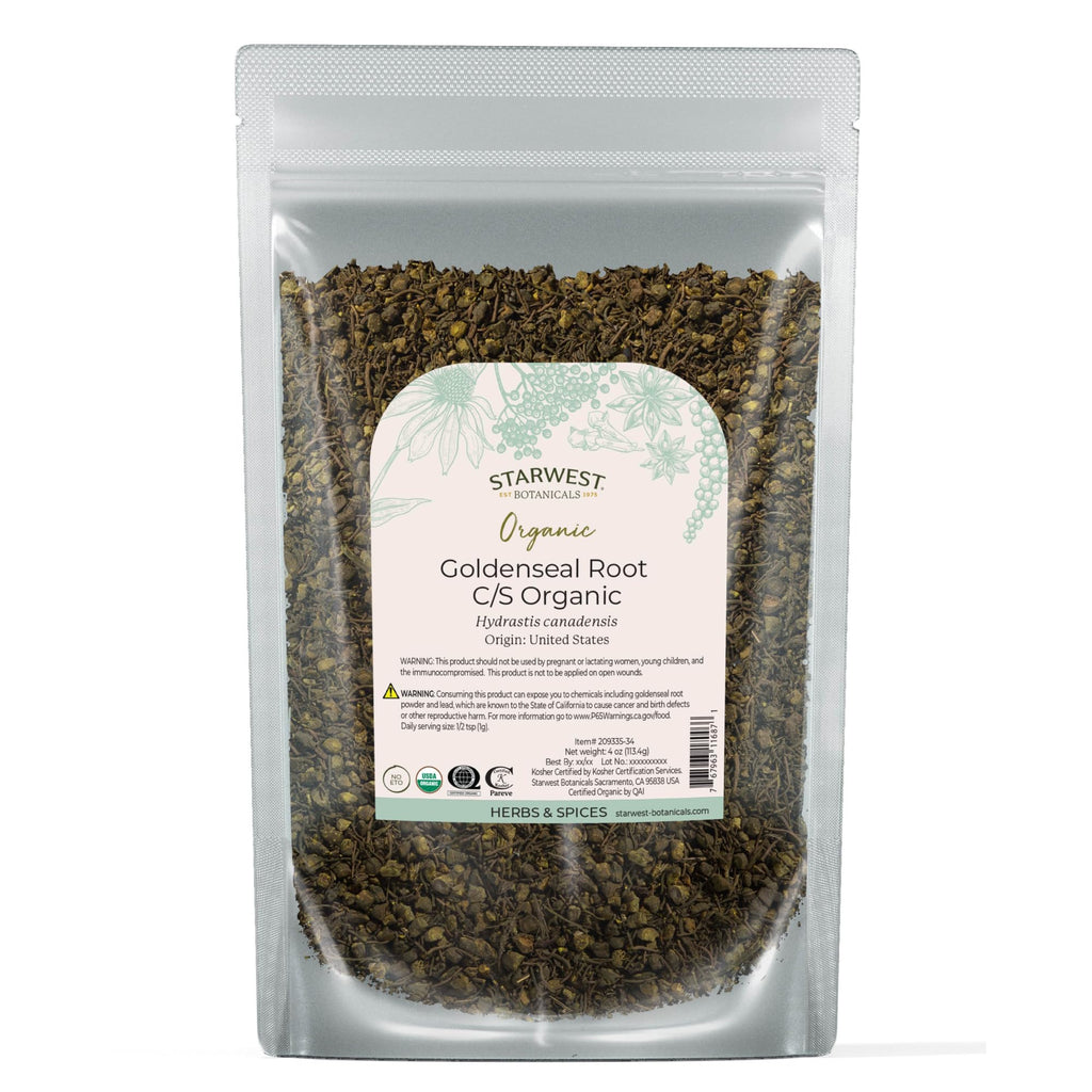 organic goldenseal root for tea